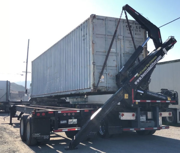 Best Sidelifter Shipping Container Lifting and Moving